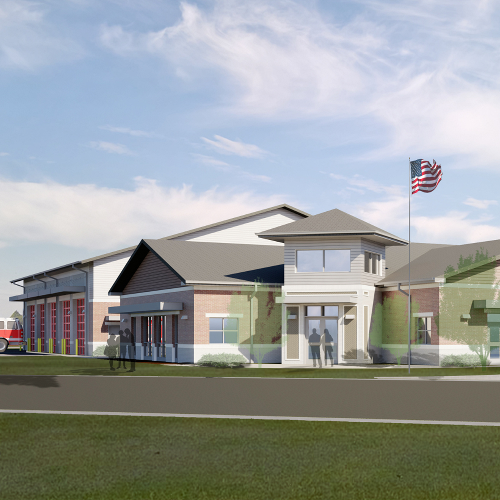 Farmville Fire Station & Dept. HQ - Davis Kane