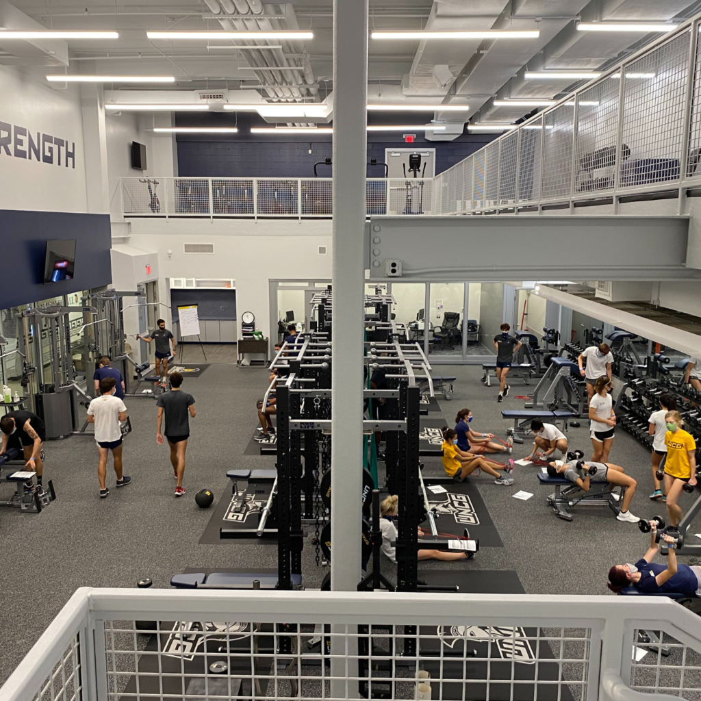 UNC Greensboro Coleman Weight Room - Davis Kane
